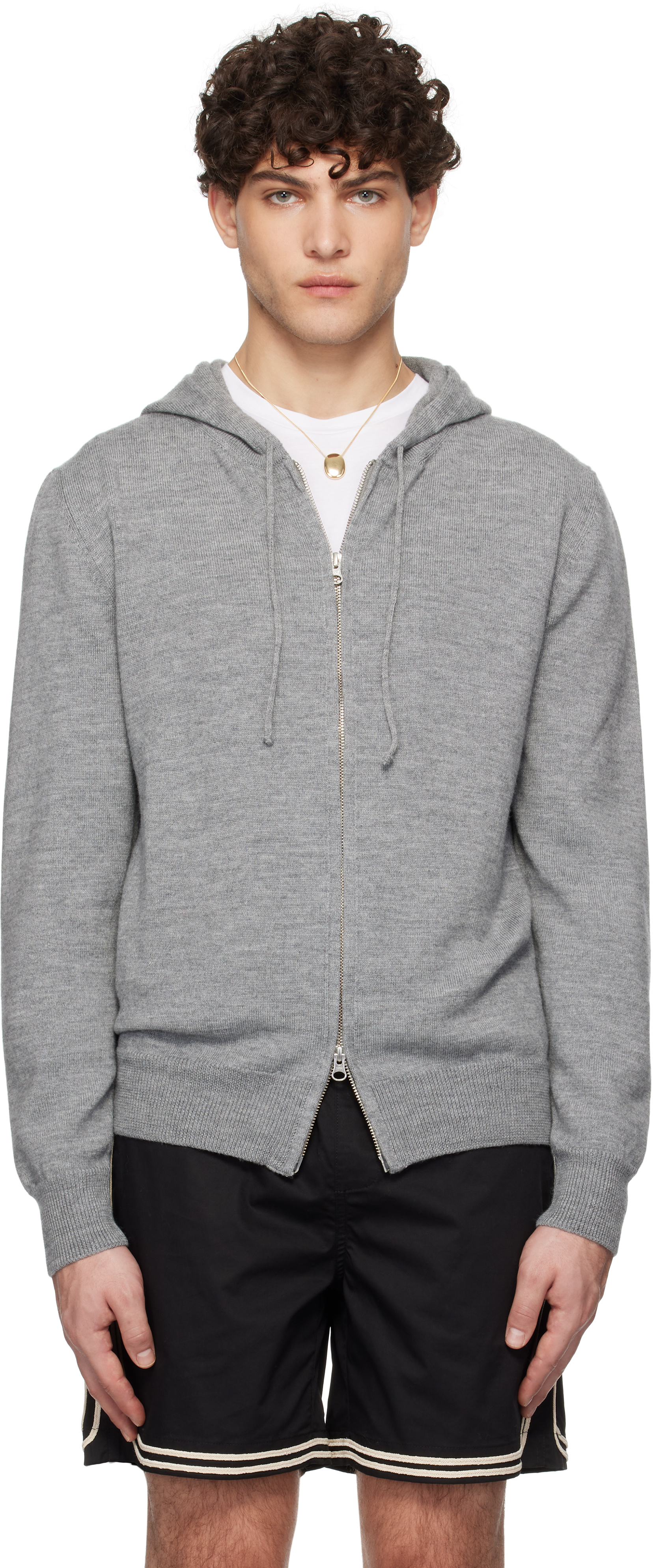 Paloma Wool: Gray Claus Hoodie | SSENSE