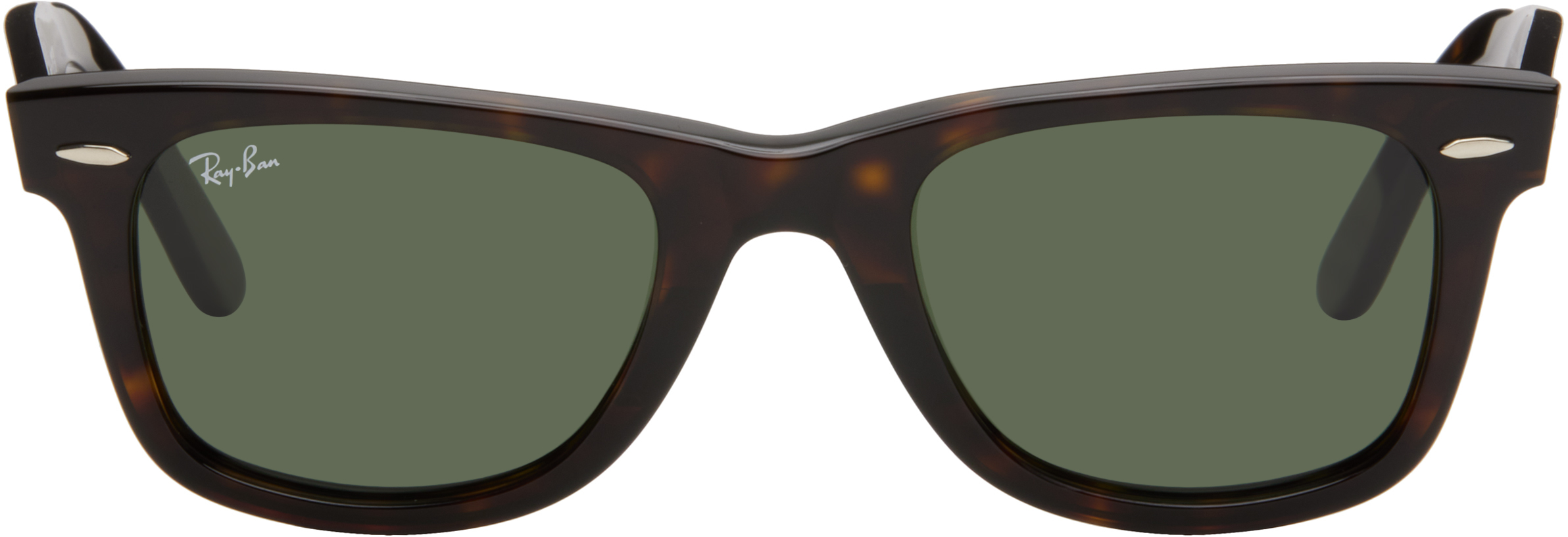 Ray-Ban: Brown Original Wayfarer Bio-Based Sunglasses | SSENSE Canada