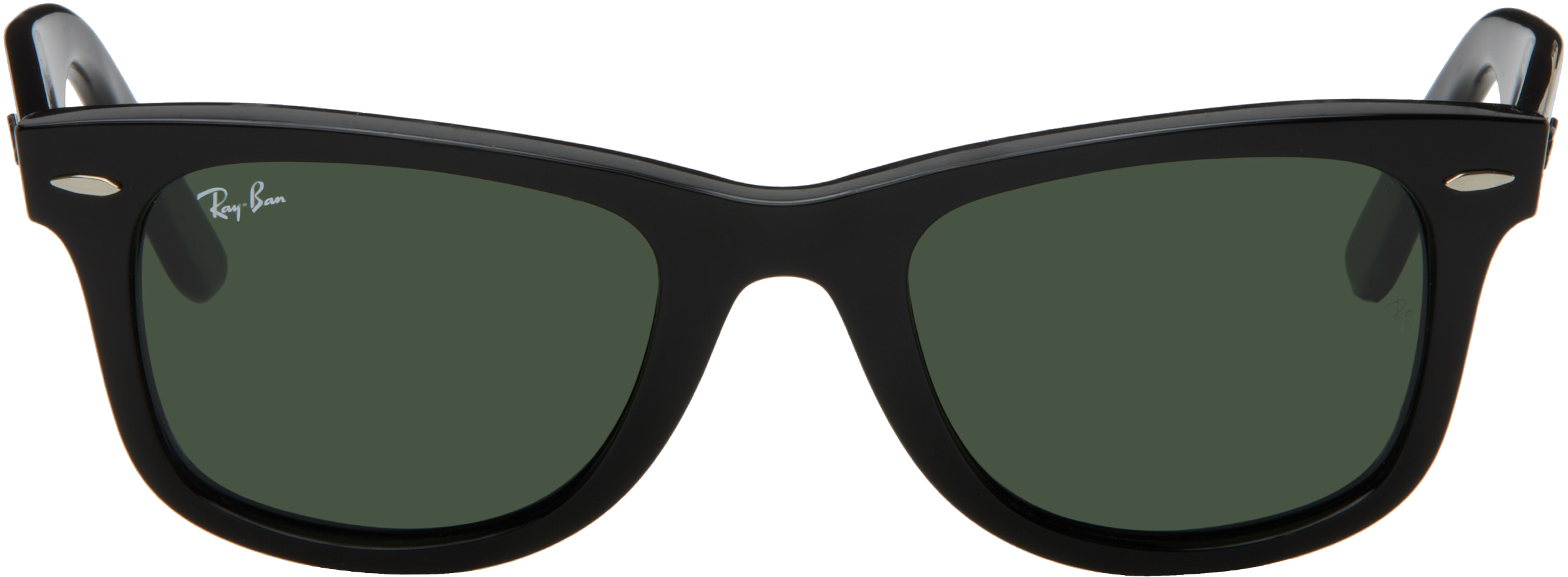 Ray-Ban: Black Original Wayfarer Classic Sunglasses | SSENSE