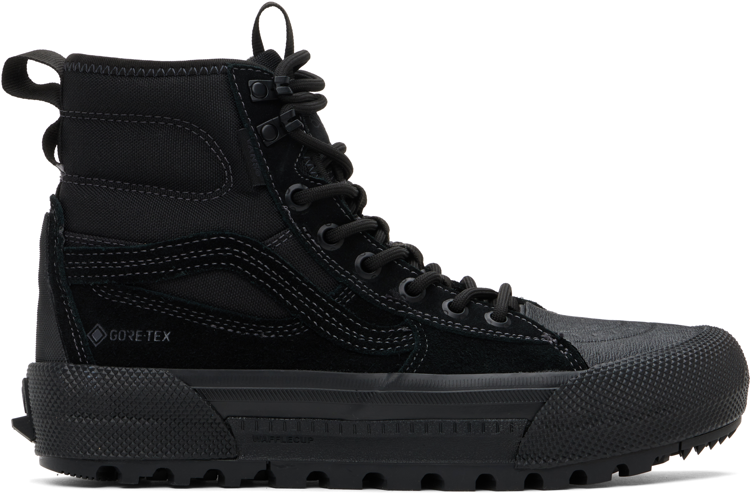 Vans: Black MTE Skate High GORE-TEX Sneakers | SSENSE