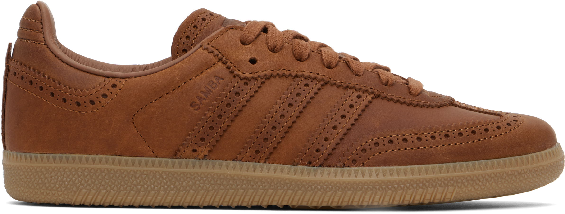 adidas Originals: Tan Samba OG Sneakers | SSENSE Canada