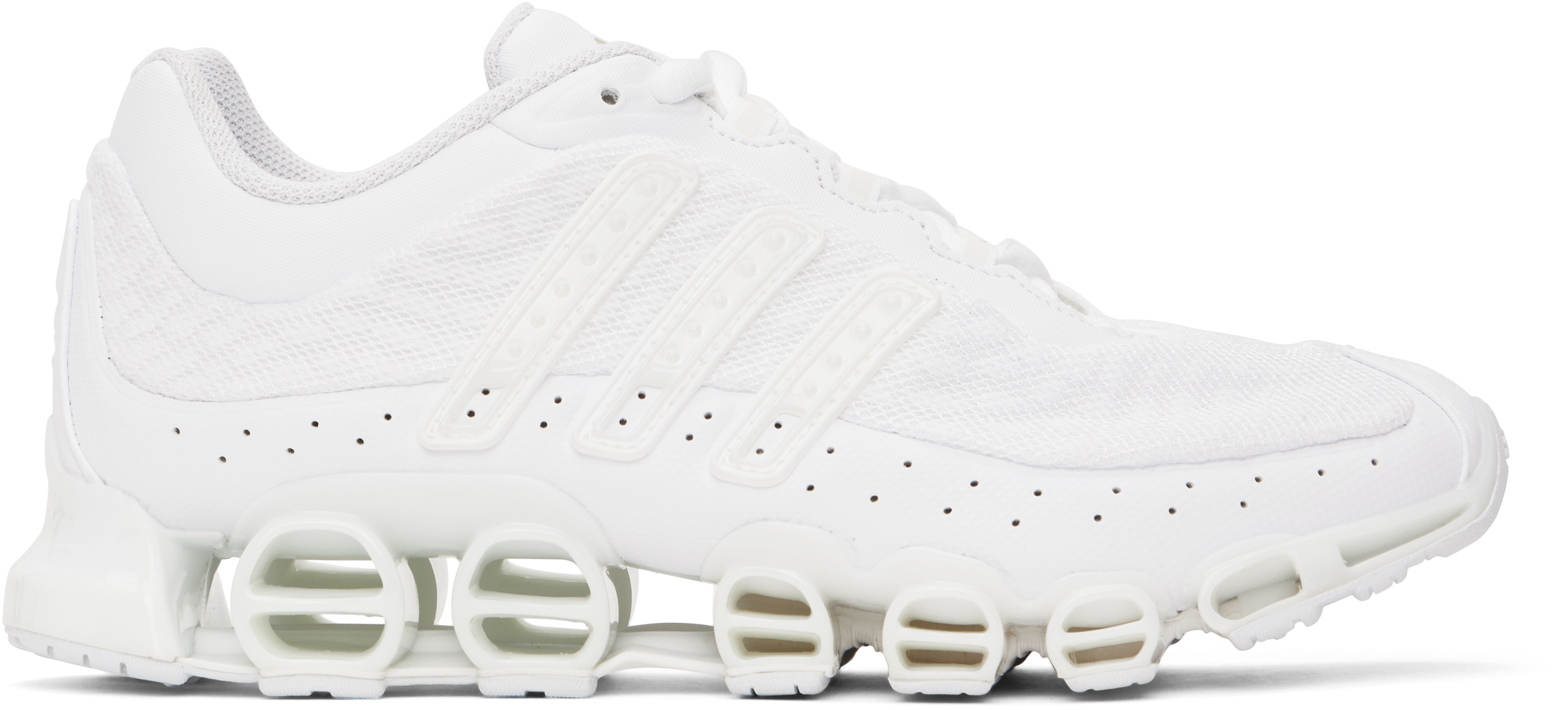 adidas Originals: White Megaride Sneakers | SSENSE
