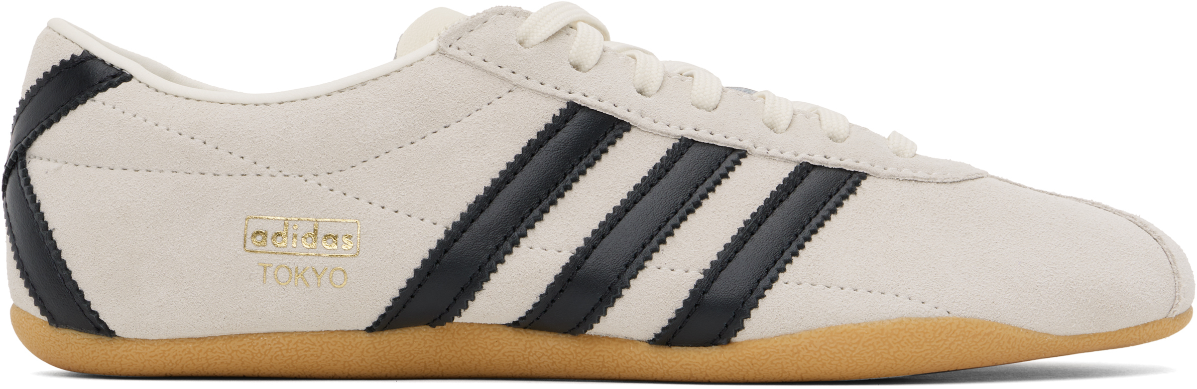 adidas Originals: Off-White & Black Tokyo Sneakers | SSENSE UK