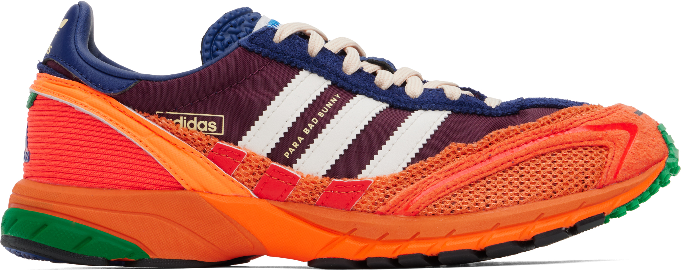 adidas Originals: Multicolor Bad Bunny Edition Adizero SL 72 Sneakers ...