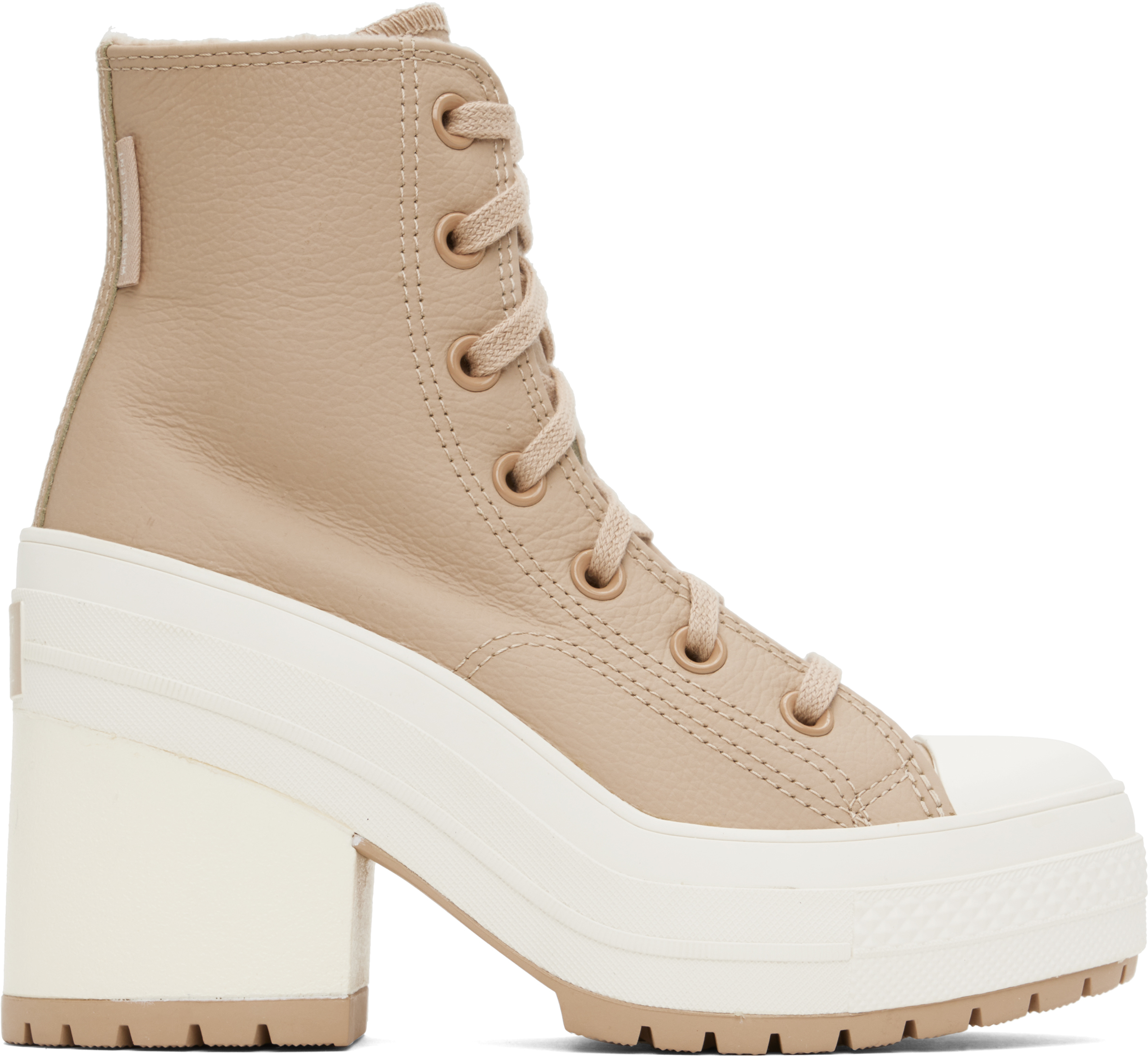 Converse: Tan Chuck 70 De Luxe Weatherized Boots | SSENSE