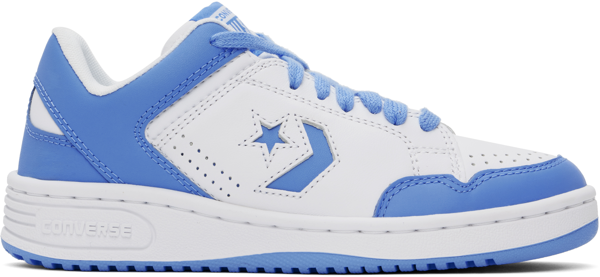 Converse Weapon Ox White Light Blue