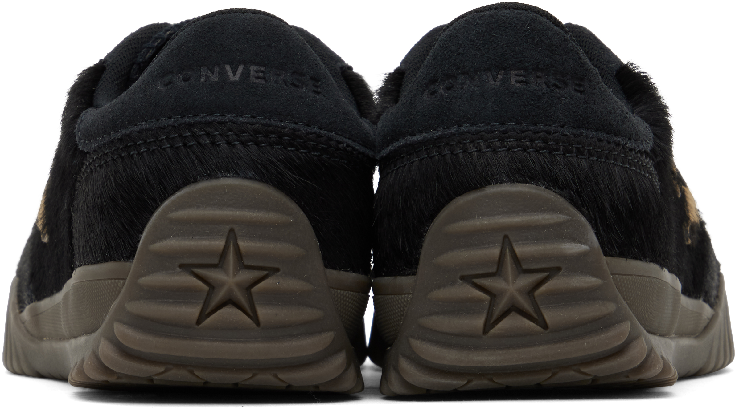 Converse Run Star Trainer Ox Sneaker In Black/black/brown | ModeSens