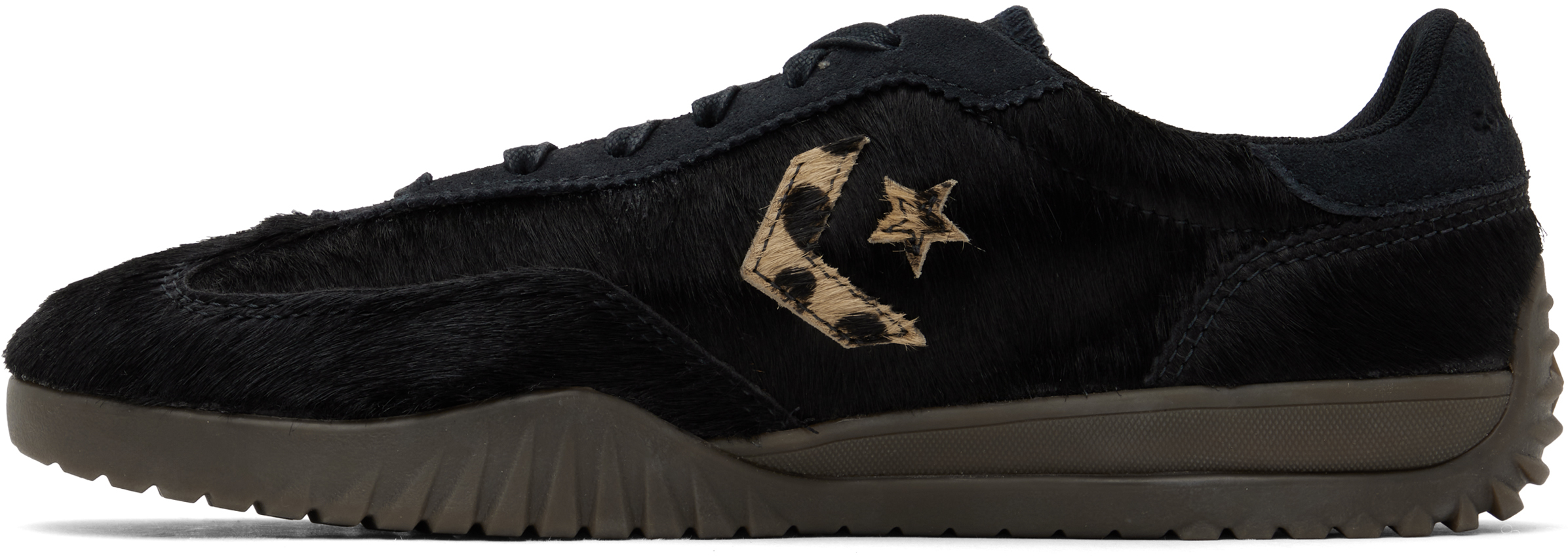 Converse Run Star Trainer Ox Sneaker In Black/black/brown | ModeSens