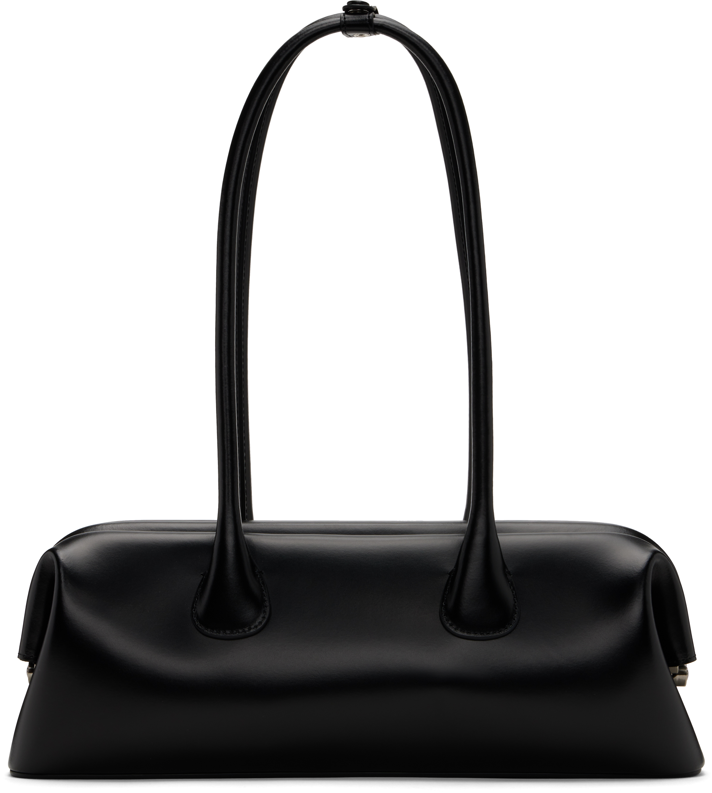 OSOI: Black Boat Wide Mini Bag | SSENSE Canada