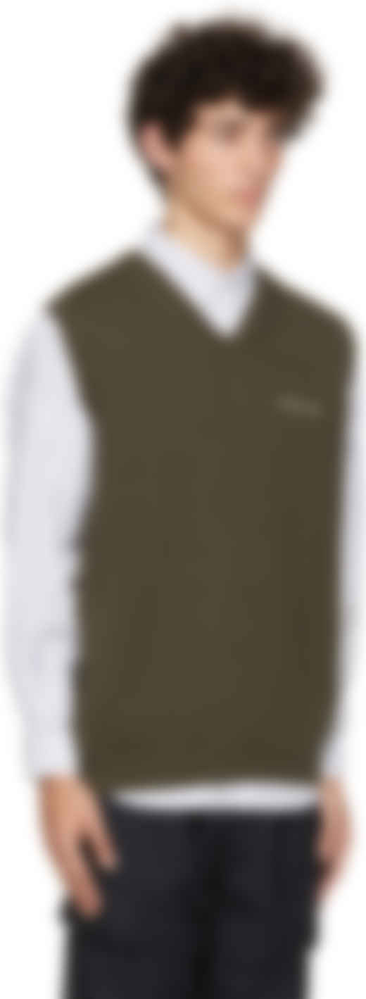 thisisneverthat: Green T-Logo Vest | SSENSE