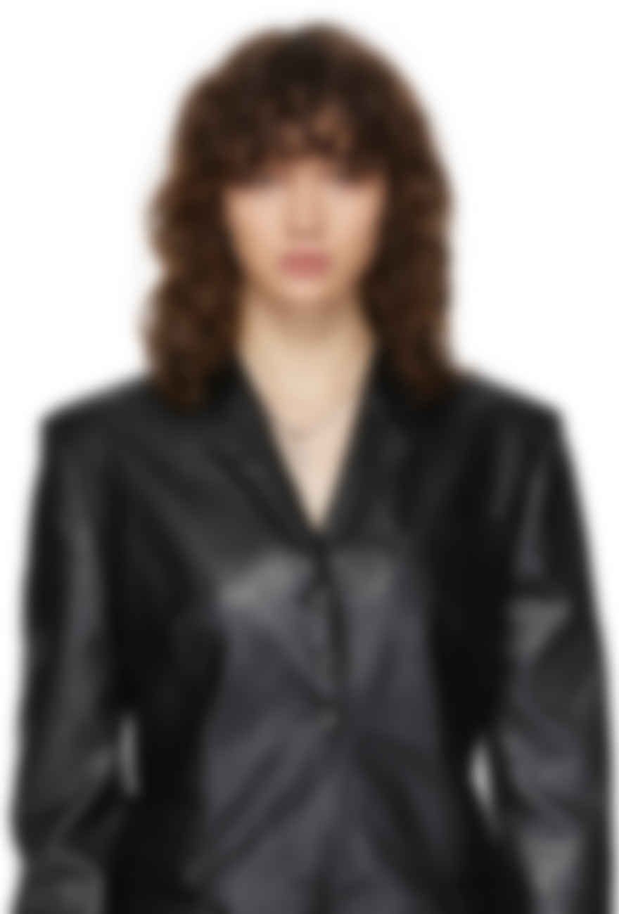 Silver Larry Necklace by Justine Clenquet on Sale