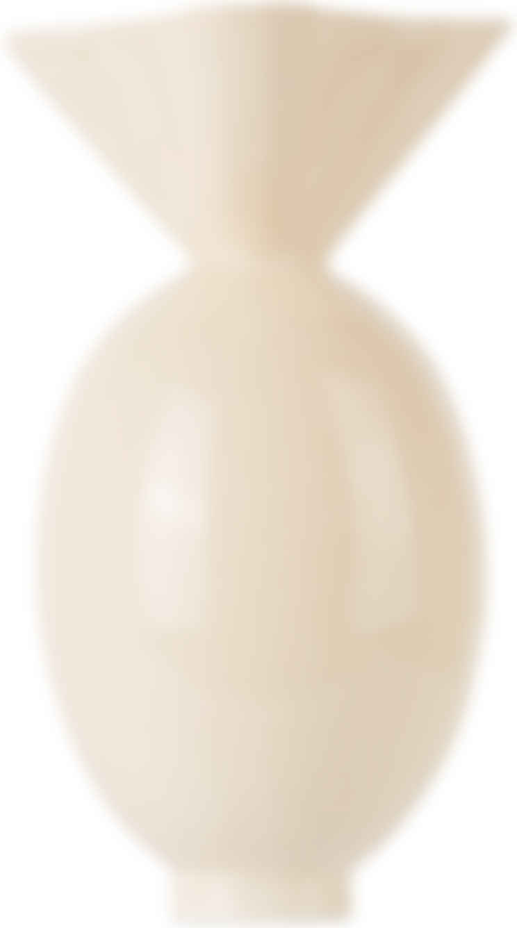 Beige Von Vase by Los Objetos Decorativos on Sale