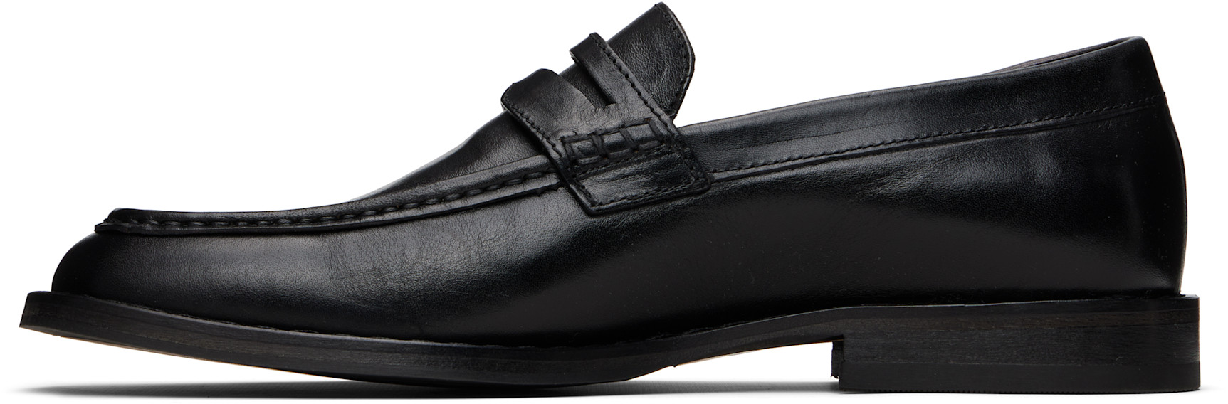 OUR LEGACY: Black Light Loafers | SSENSE