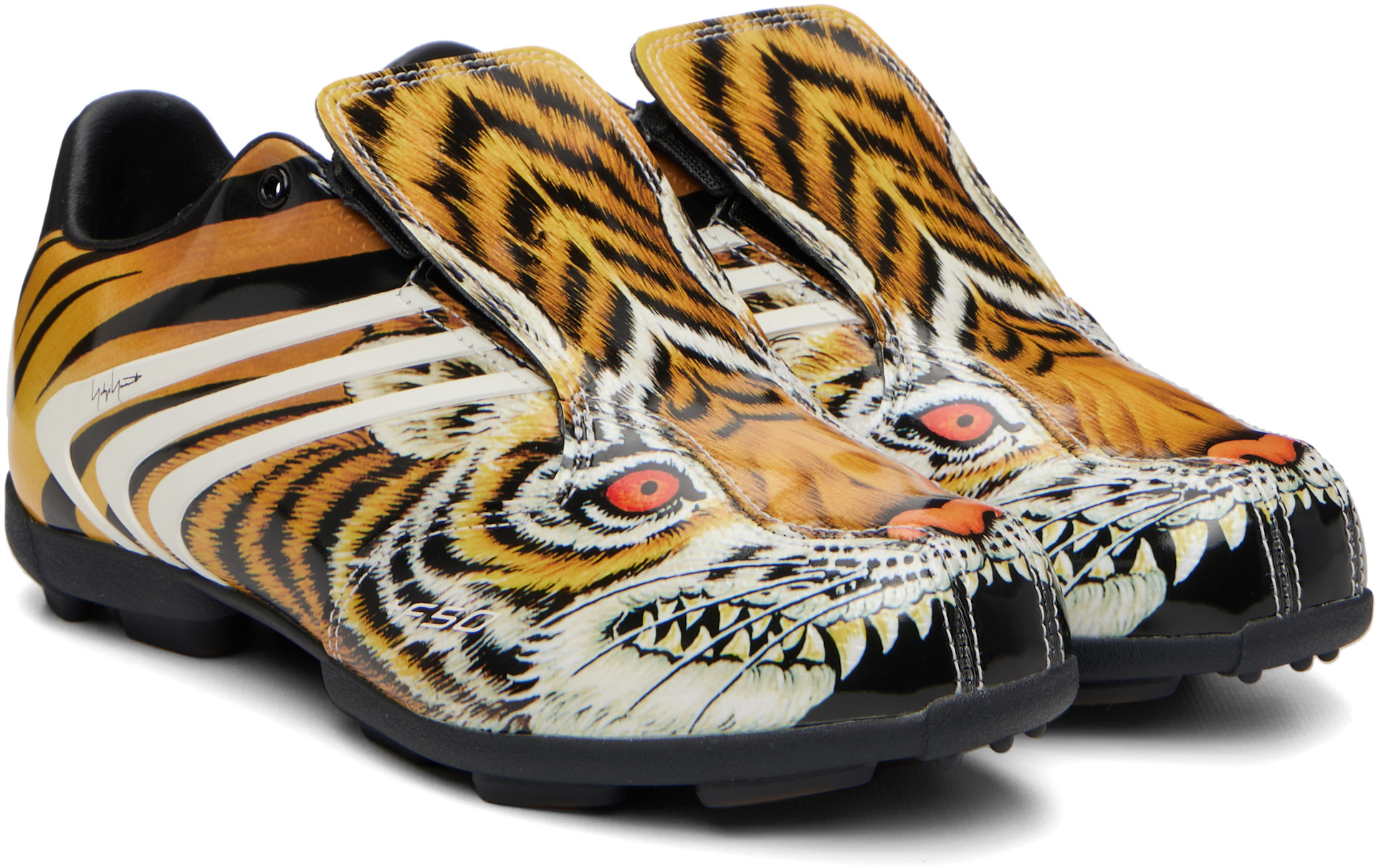 Y-3: Yellow F50 Beast Sneakers | SSENSE Canada