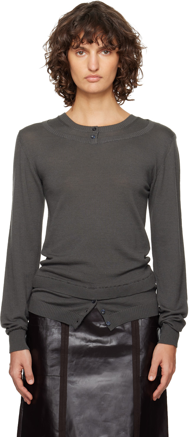 Paloma Wool: Gray Giacos Sweater | SSENSE